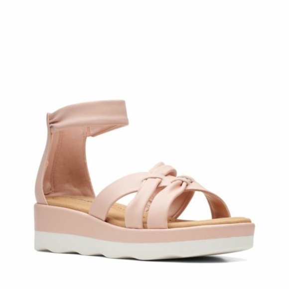 Clarks | Shoes | Clarks Clara Rae Womens Sandals Light Pink | Poshmark